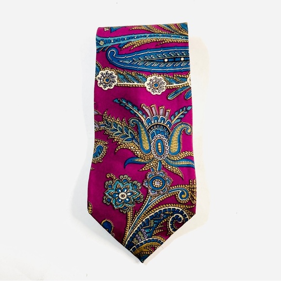 Ralph Lauren Chaps | Accessories | Ralph Lauren Chaps Silk Paisley ...